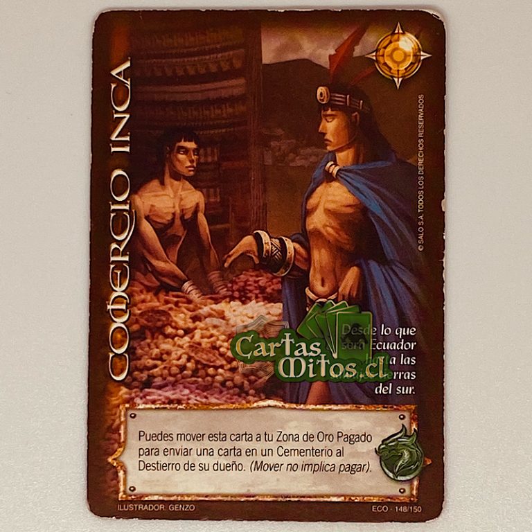 148/150 Comercio Inca - Myl - Compendium - Cartas Mitos