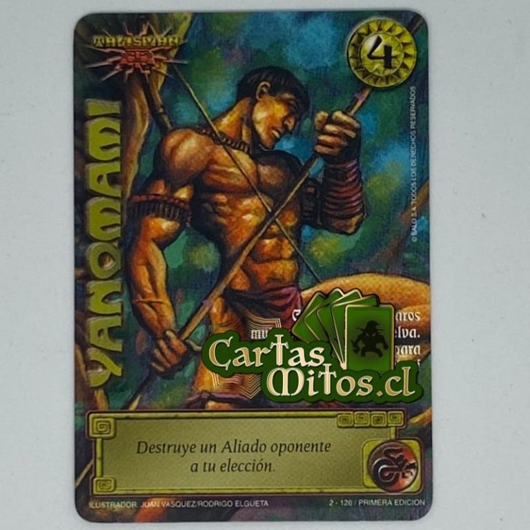 2/126 Yanomami - Mitos y Leyendas - La Ira Del Nahual - Cartas Mitos