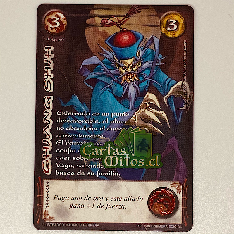 119/236 Chiang Shih - Mitos Y Leyendas - Espíritu De Dragón - Cartas Mitos