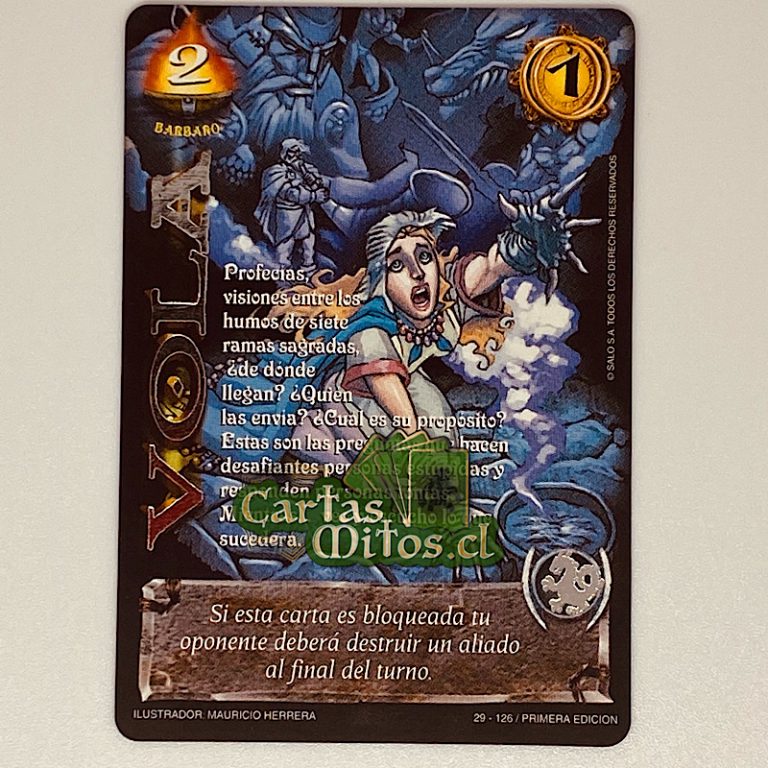 29/126 Vola - Mitos Y Leyendas - Ragnarok - Cartas Mitos