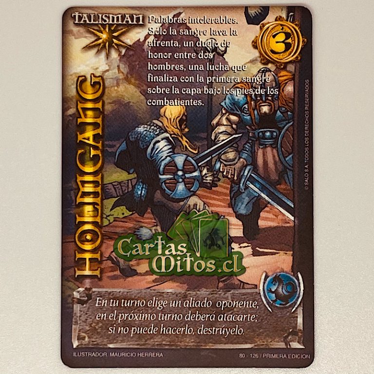 80/126 Holmgang - Mitos Y Leyendas - Ragnarok - Cartas Mitos