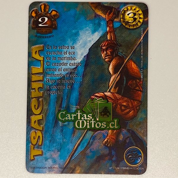 97/126 Tsachila - Mitos Y Leyendas - La Ira Del Nahual - Cartas Mitos
