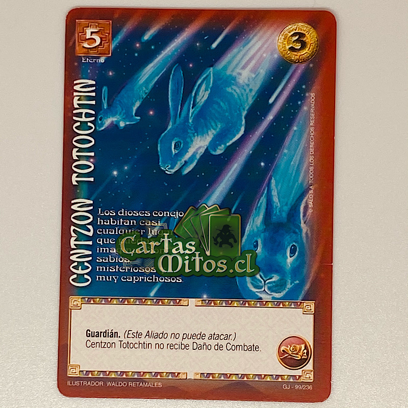99/236 Centzon Totochtin - Myl - Guerrero Jaguar - Cartas Mitos