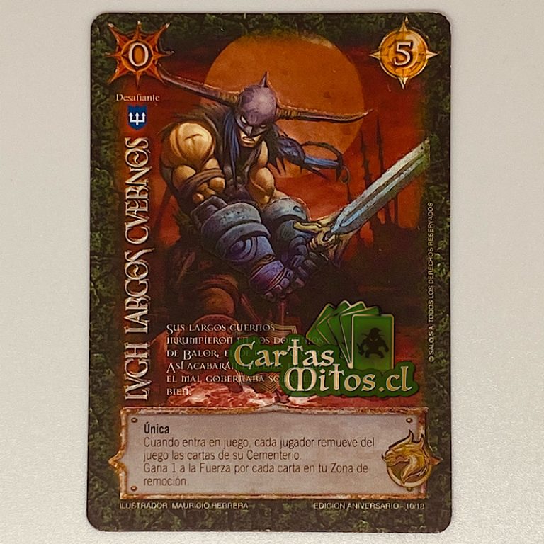 10/18 Lvgh Largos Cuernos - Myl - Aniversario - Cartas Mitos