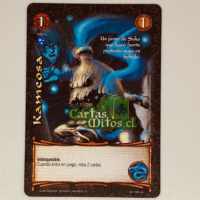 98/140 Kameosa - Mitos Y Leyendas - Katana - Cartas Mitos