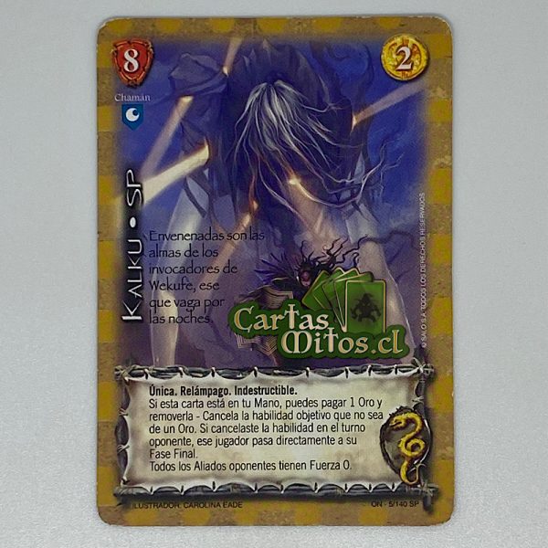 Kalku - SP Sin Foil - Mitos Y Leyendas - Cartas Álbum De Estampas ...