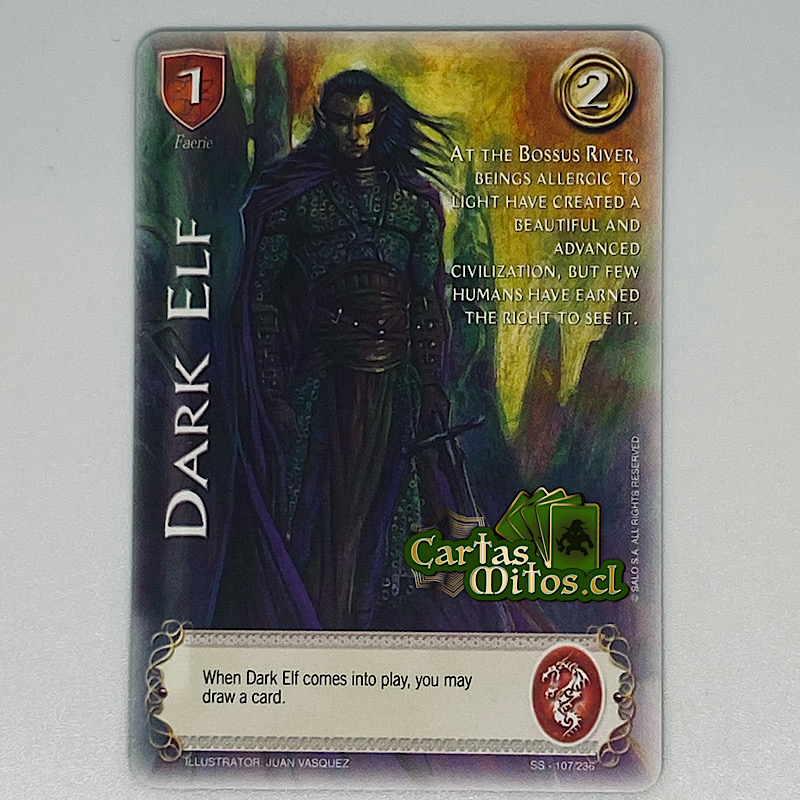 107/236 Dark Elf - MyL - Sacred Sword - Cartas Mitos