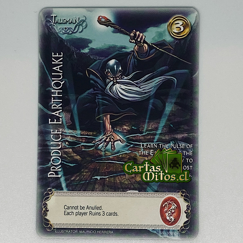 132/236 Produce Earthquake - MyL - Sacred Sword - Cartas Mitos