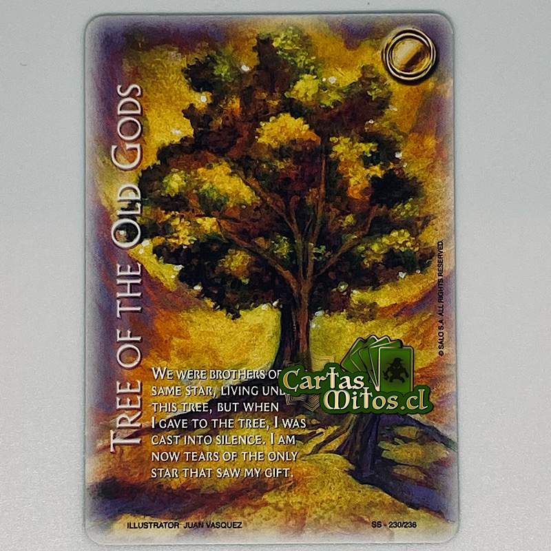 230/236 Tree of the Old Gods - MyL - Sacred Sword - Cartas Mitos